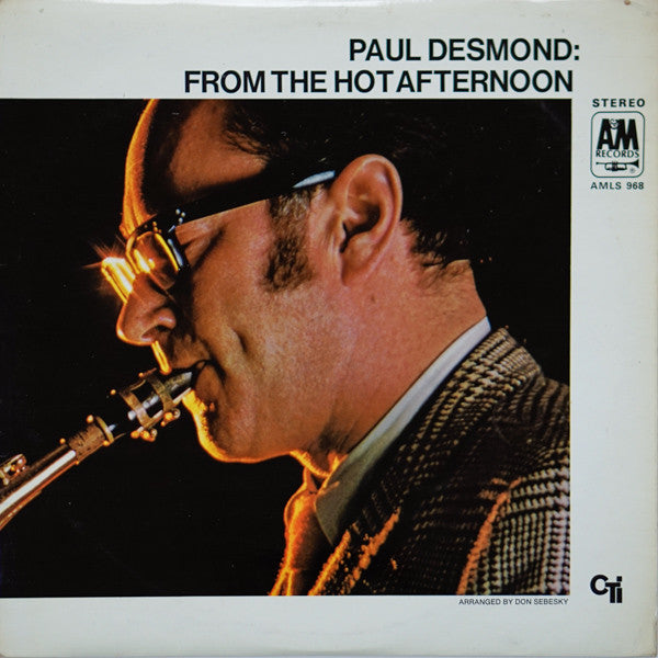 Buy Paul Desmond : From The Hot Afternoon (LP) Online for a great price ...